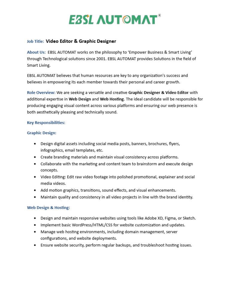 Updated Graphic Designer and Video Editor - JD - EBSL AUTOMAT V1.1 ...