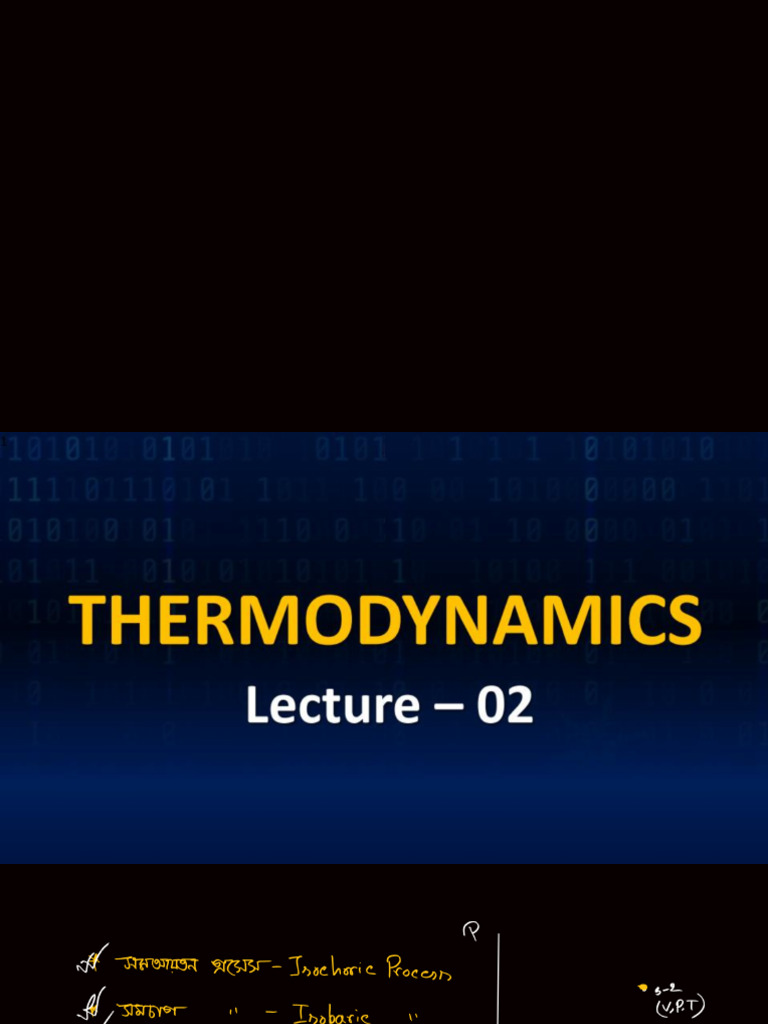 Thermo Lec 2 | PDF