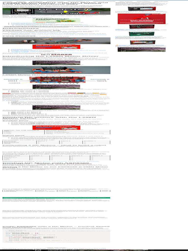 ESP8266 NodeMCU DC Motor and L298N Driver (Arduino IDE) Random Nerd ...