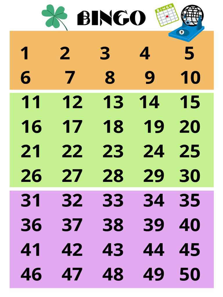BINGO Board + Blank Sheets | PDF