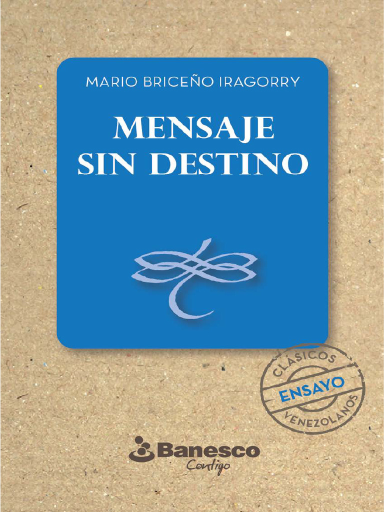 Mensaje Sin Destino | PDF | Imprenta | Venezuela