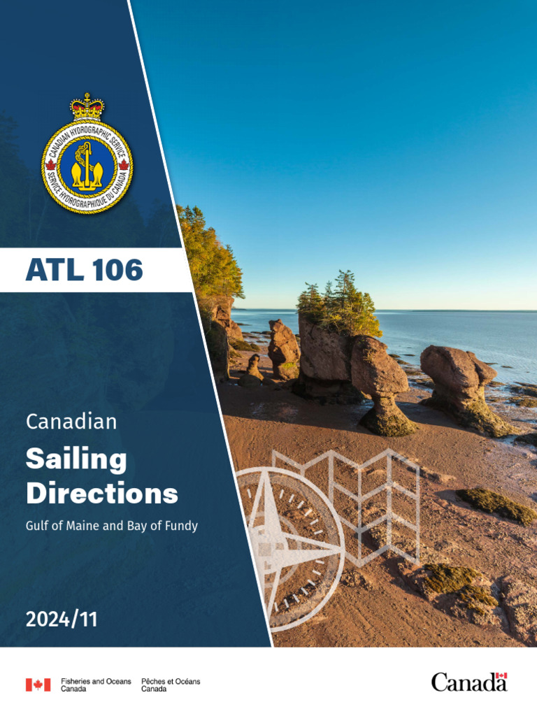 ATL106 Canadian Sailing Direction | PDF | Hydrography | Navigation