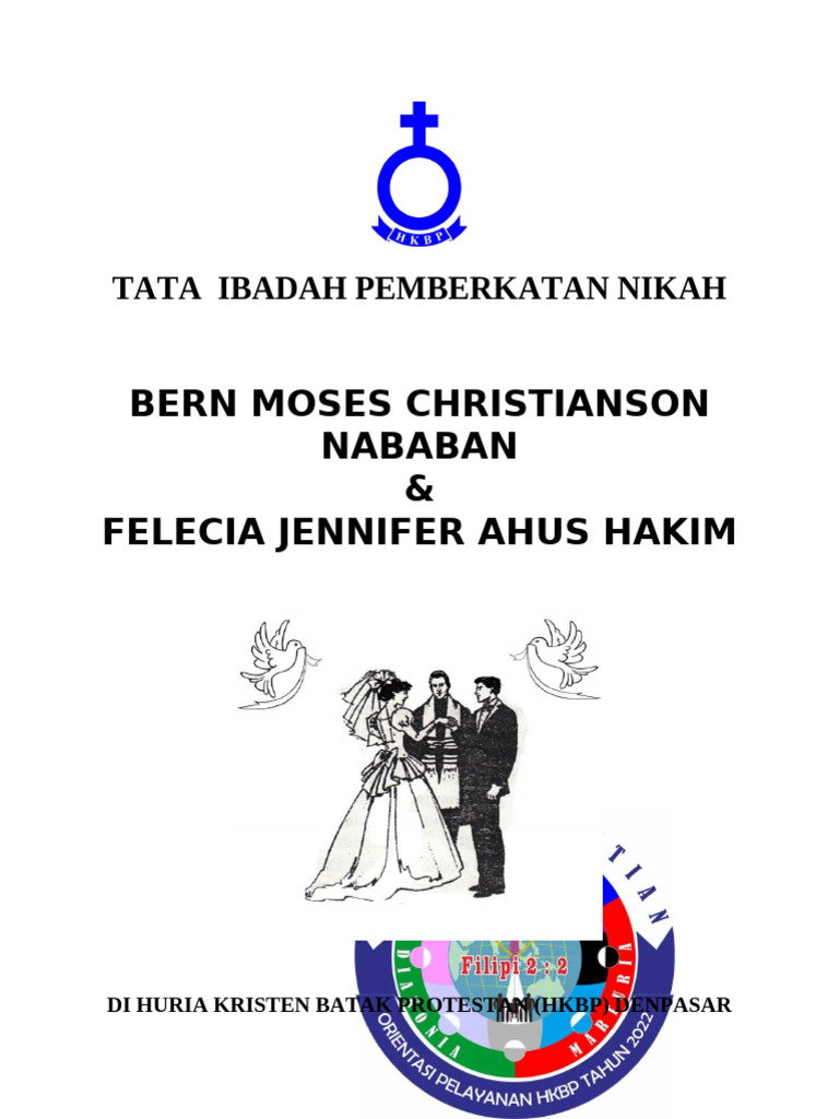 Tata Ibadah Pemberkatan Nikah HKBP | PDF