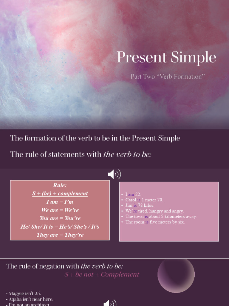 Present Simple 2 | PDF