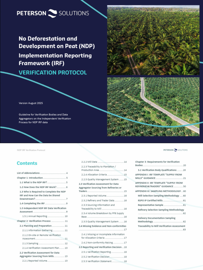 NDPE IRF Verification+Protocol August 2025 | PDF | Verification And ...