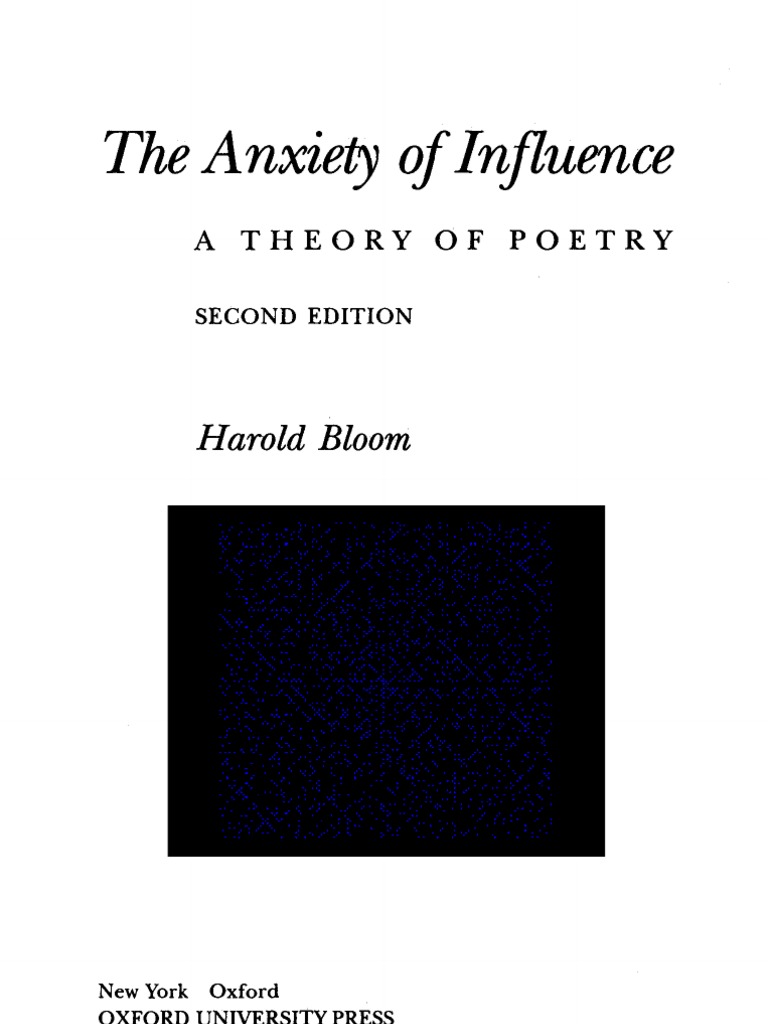 Bloom - Anxiety of Influence | PDF | Christopher Marlowe | William ...