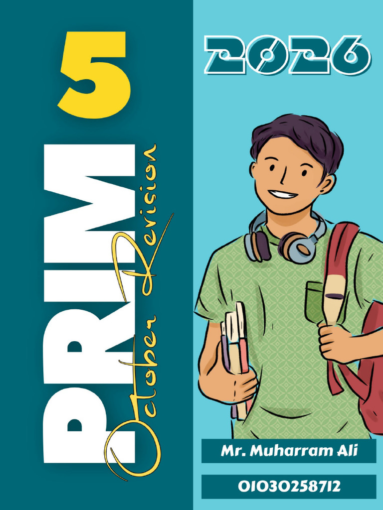 Prim 5 - October Revision | PDF