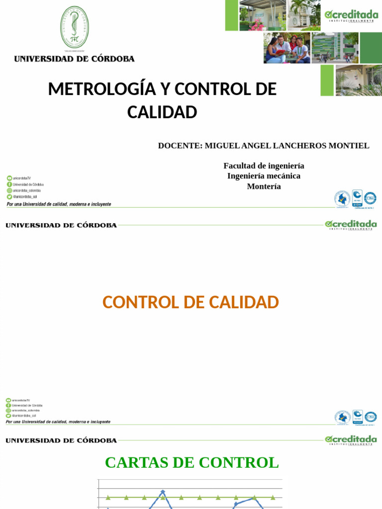 Cartas de Control | PDF