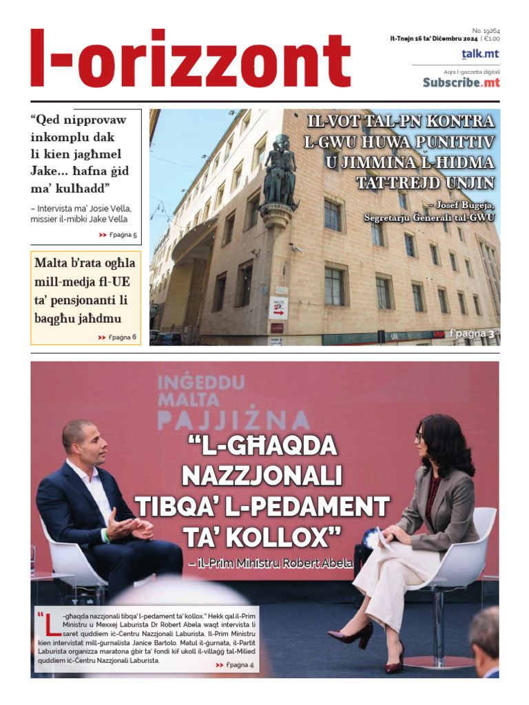 L Orizzont 2024 12 16 | PDF
