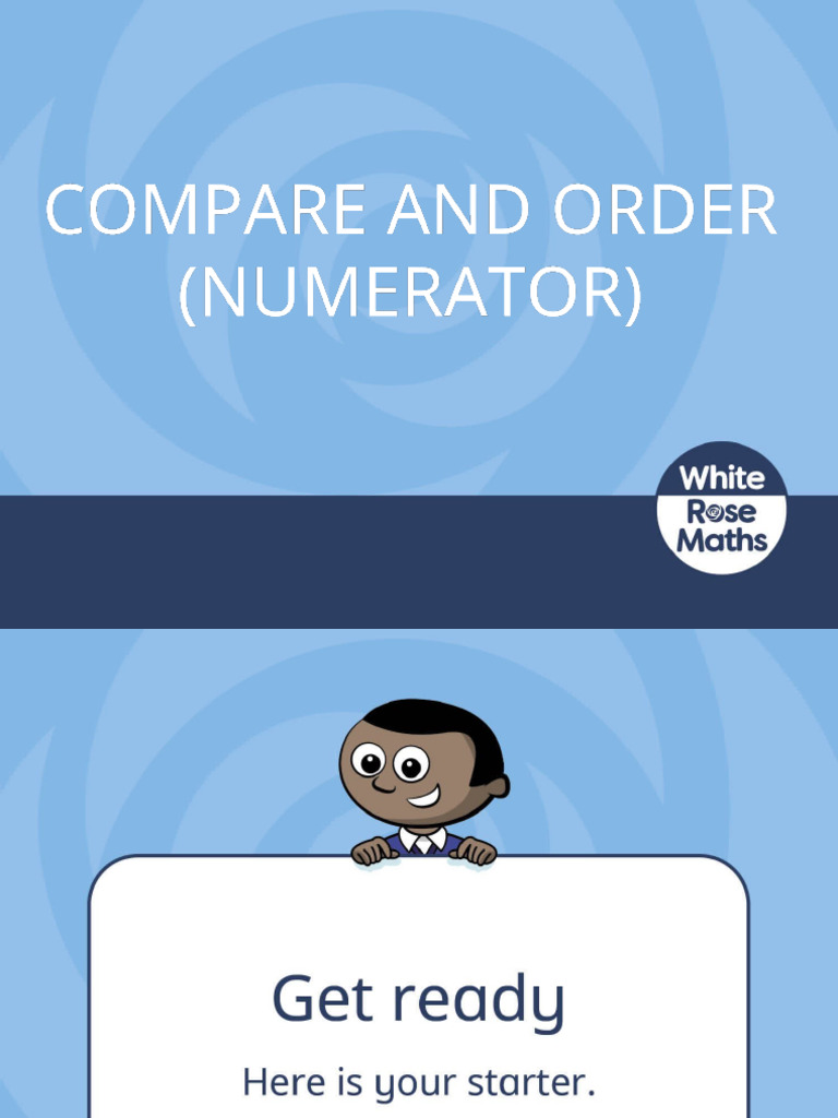 _Compare and Order (Numerator) (3) | PDF | Arithmetic | Discrete ...