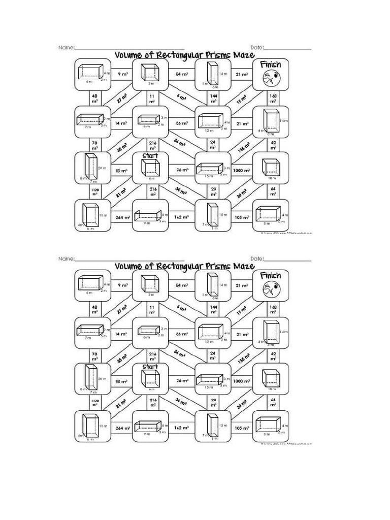Volume Retangular | PDF