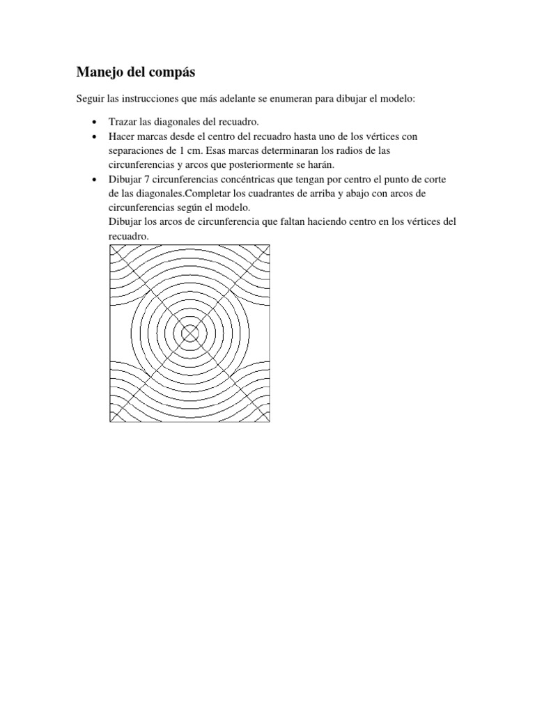 Manejo Del Compás | PDF