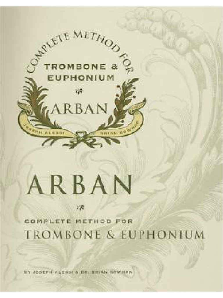 Arban Complete Method For Trombone | PDF