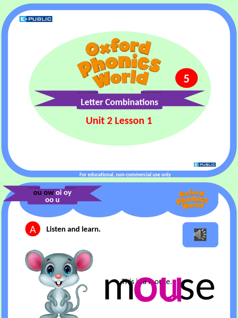Opw PPT l5 U2 Lesson1 | PDF