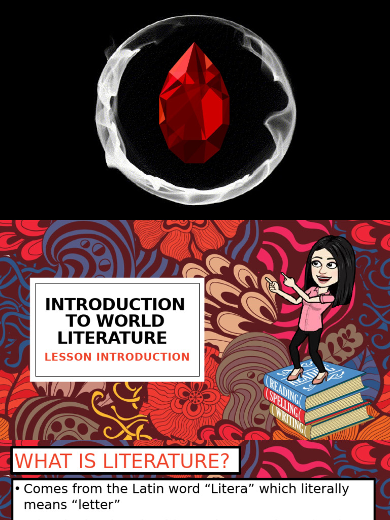 Overview of World Literature Essentials | PDF | Poetry | Writing