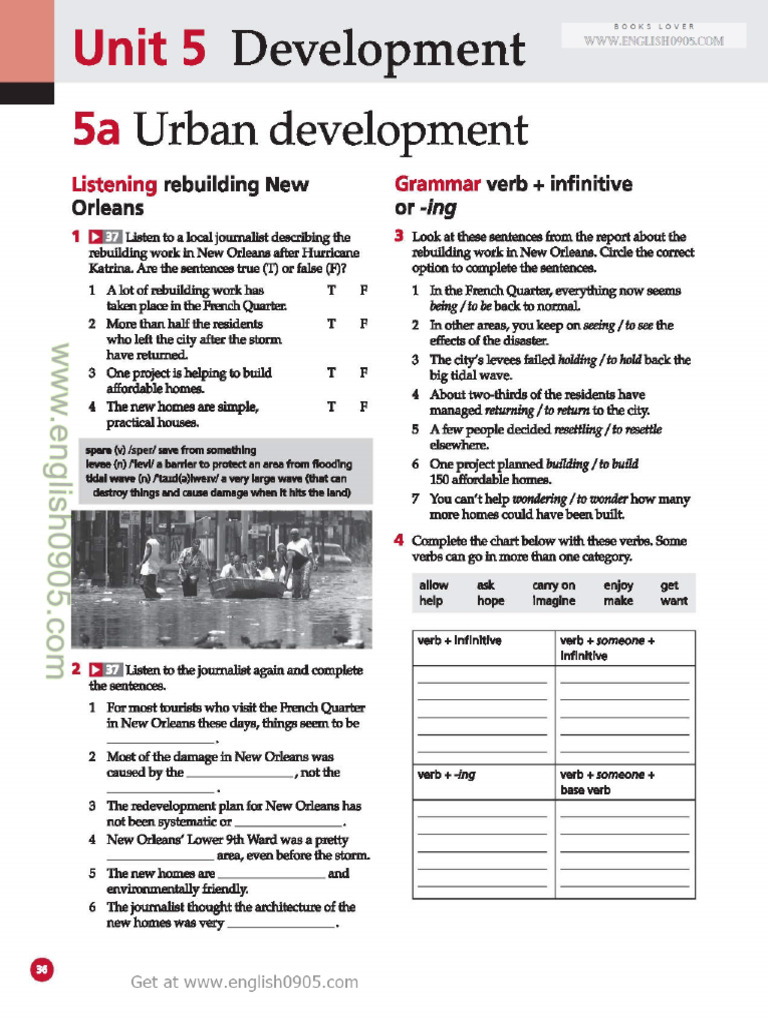 Development Unit 5 Workbook | PDF