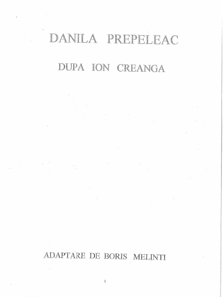 Text Danila Prepeleac | PDF