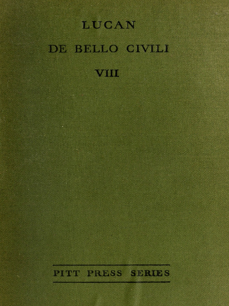 De Bello Civil Il 00 Luca | PDF | Pompey | Julius Caesar