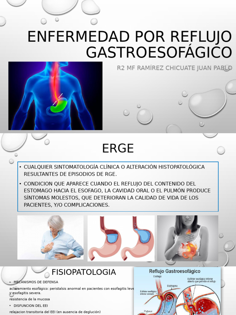 Erge | PDF | La enfermedad por reflujo gastroesofágico | Especialidades Medicas