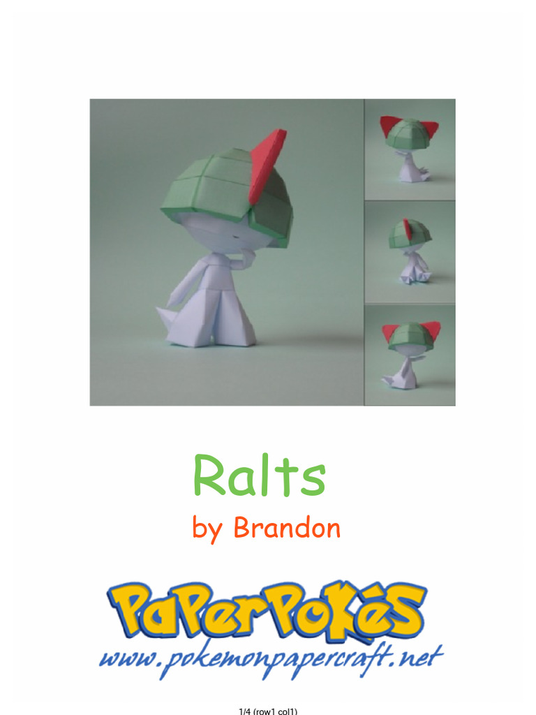 Ralts A4 Lineless Pdf