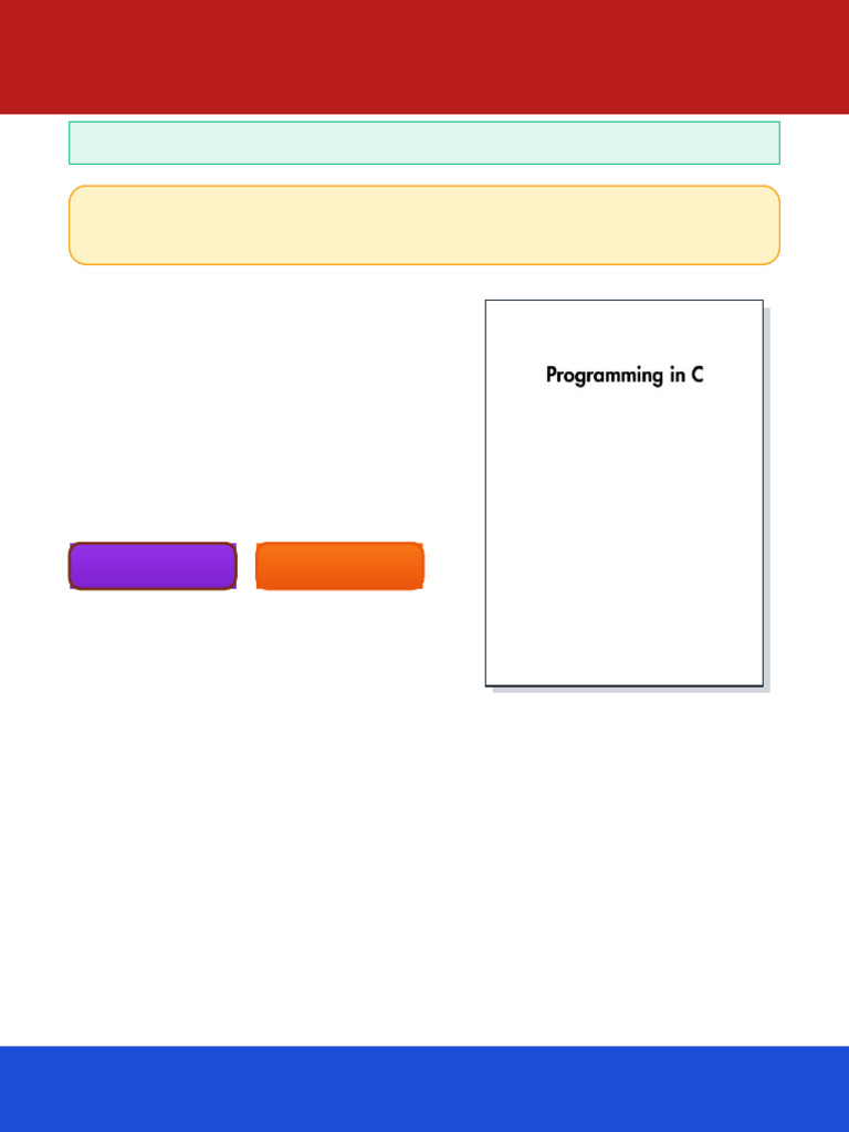 Programming in C E. Balagurusamy ebook downloadable anytime | PDF ...