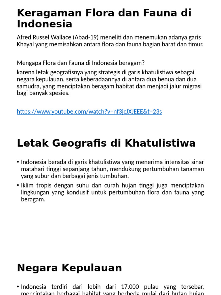 Fauna Di Indonesia | PDF