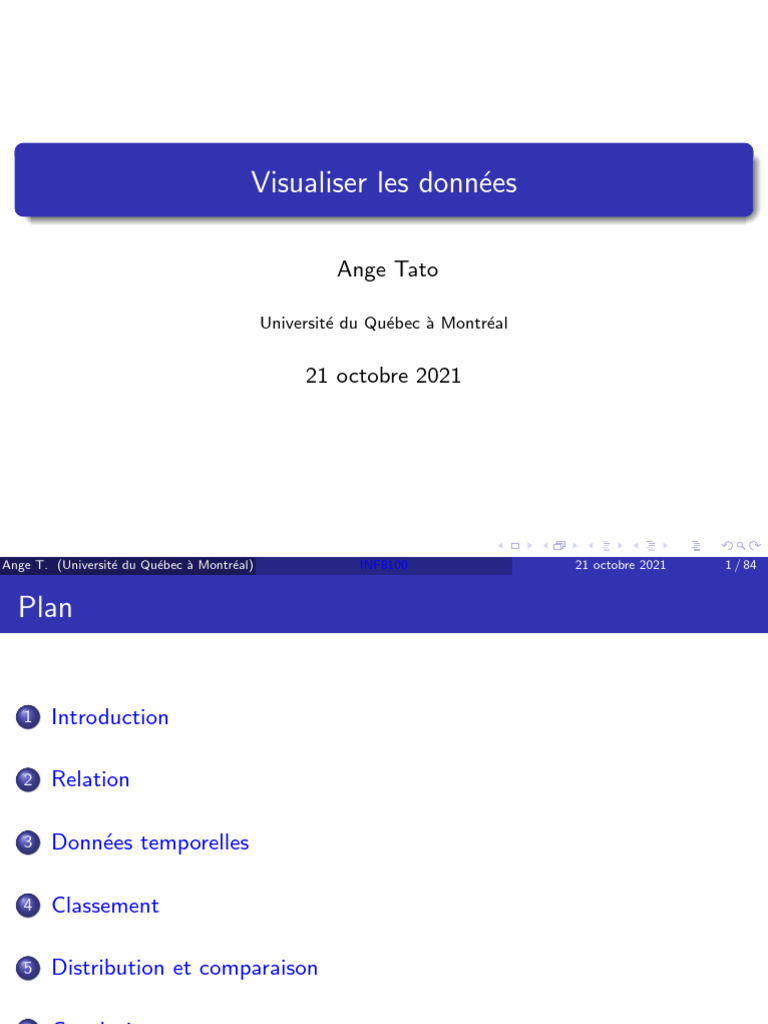 Visualisation des données en Python | PDF | Analyse statistique ...