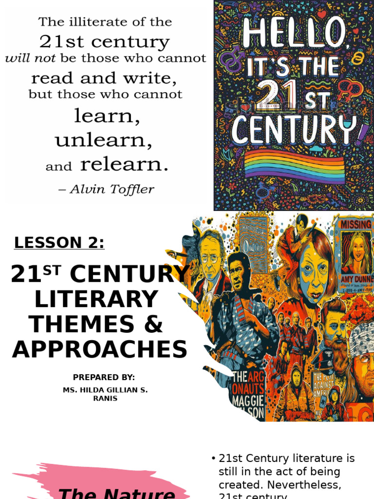 Lesson 2 - 21st Century Literary Approaches | PDF | Bourgeoisie ...
