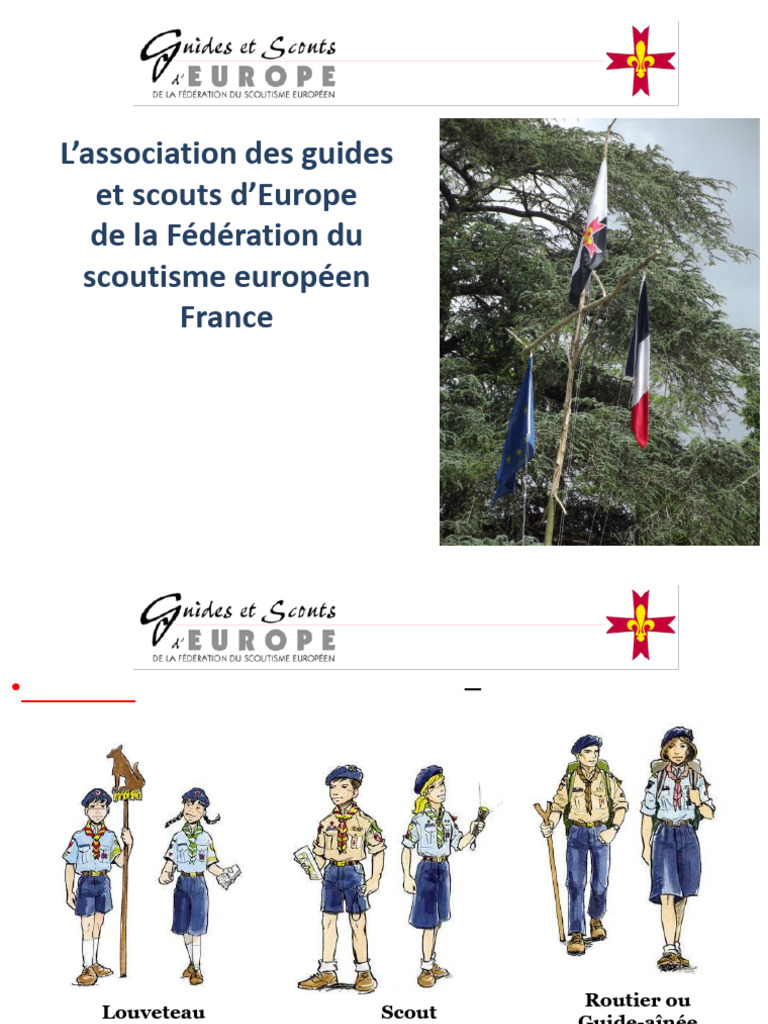 Guide et Scouts d'Europe en France | PDF | Scoutisme | Mouvements de jeunes