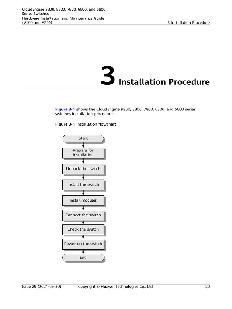 01-03 Installation Procedure | PDF