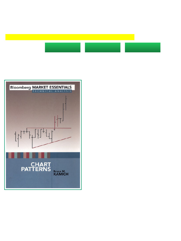 Chart Patterns 1., Auflage Edition Kamich pdf version | PDF | Learning ...