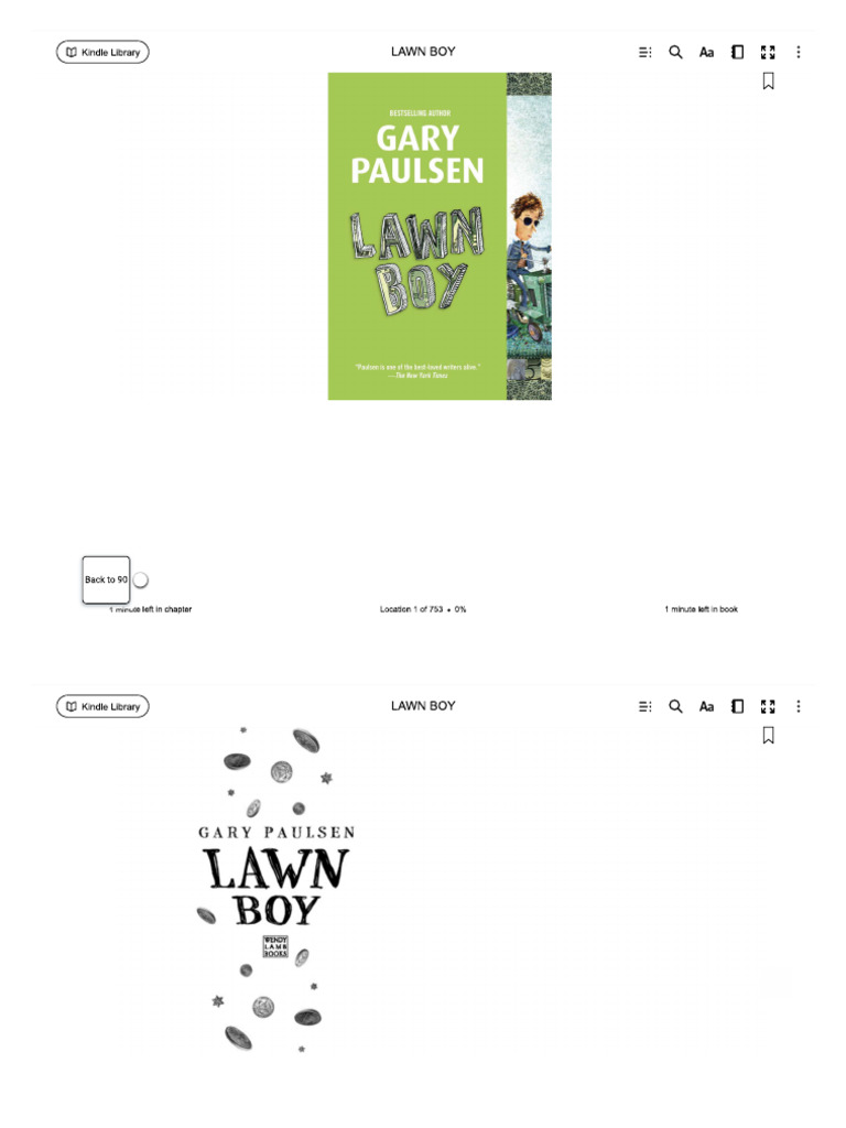 Lawn Boy by Gary Paulsen | PDF