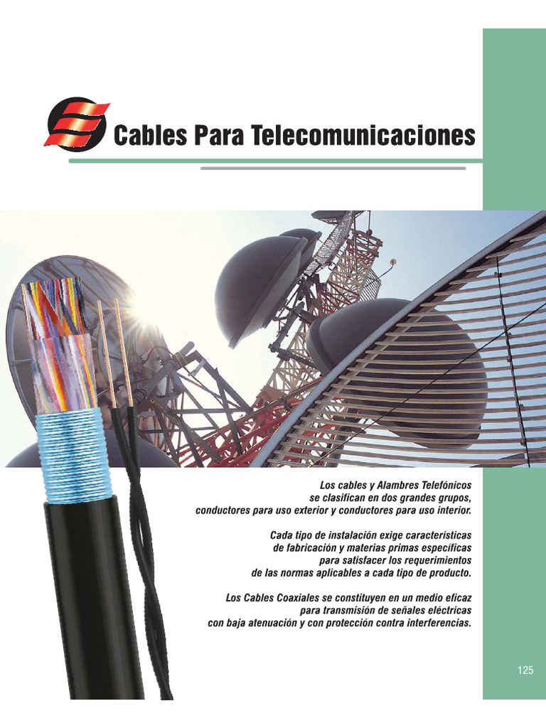 Especificaciones de Conductores Eléctricos | PDF