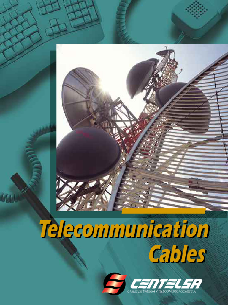 Catalogo Centelsa Telecommunication | PDF | Coaxial Cable | Information And Communications ...