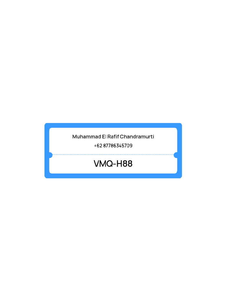 PKG VMQ H88 | PDF