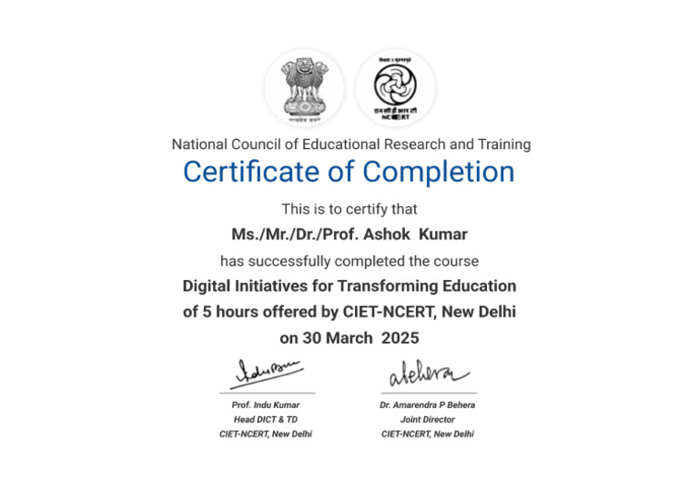 Digital Initiatives for Transforming Education (1) | PDF