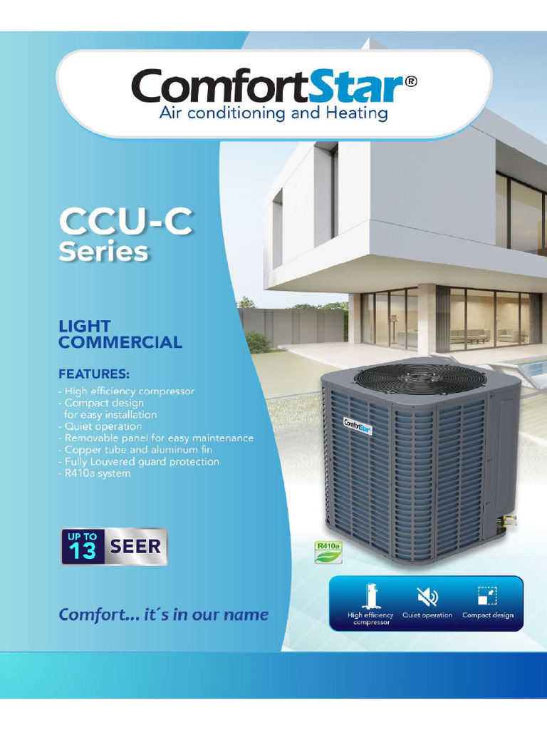 Comfortstar Ccu C | PDF