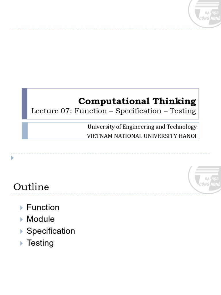 Python Functions: Specification & Testing | PDF | Parameter (Computer ...