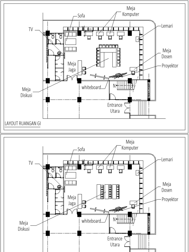 Layout Ruangan GI | PDF
