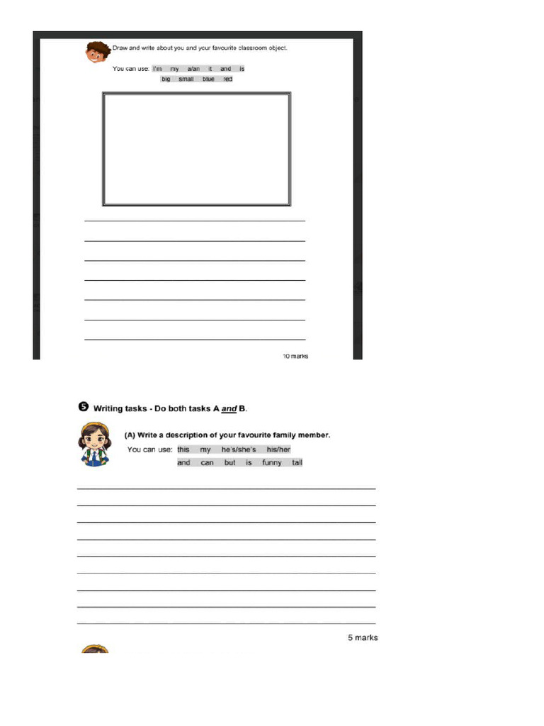 Children 1 End of The Year Revision Draft | PDF