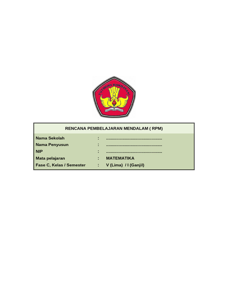 Contoh Bab.1 MTK | PDF