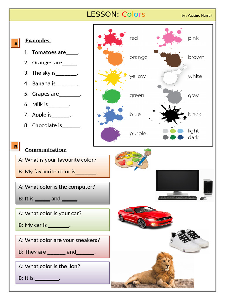 Colors Classroom Posters 124510 | PDF