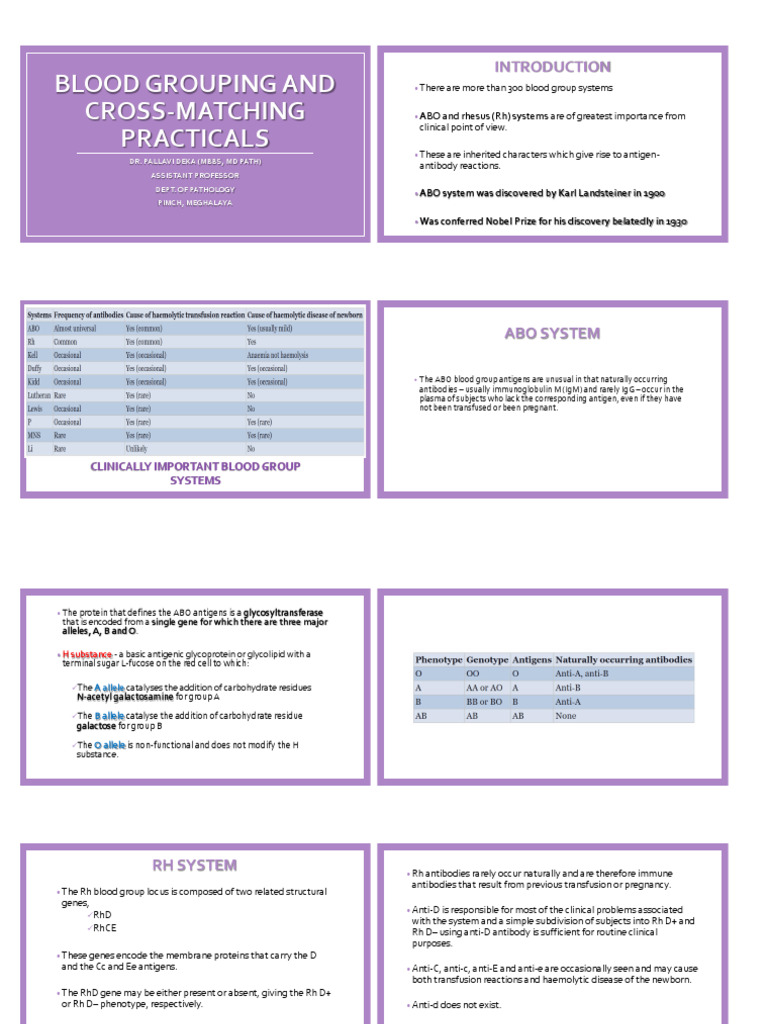 Blood Grouping Practicals | PDF | Blood Type | Blood Plasma