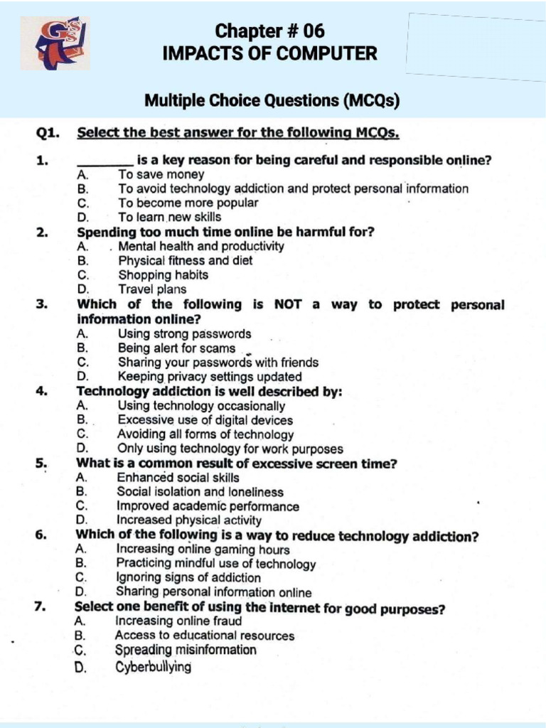 Computer Unit 6 Notes | PDF
