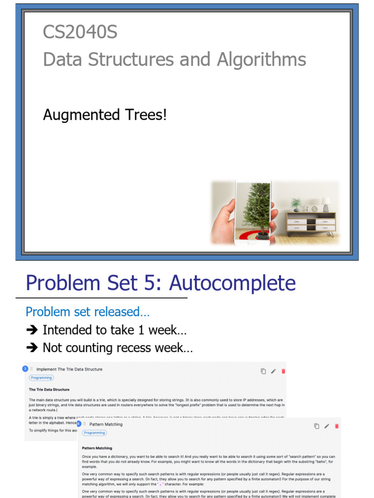 11.AugmentedTrees | PDF | Applied Mathematics | Algorithms And Data ...
