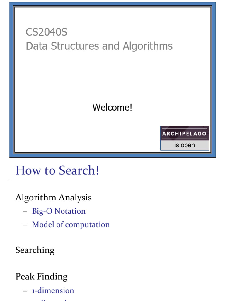 03.Searching | PDF | Time Complexity | Computational Science