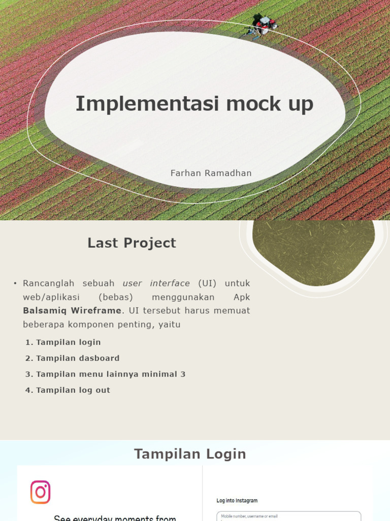 Desain UI Web dengan Balsamiq Wireframe | PDF