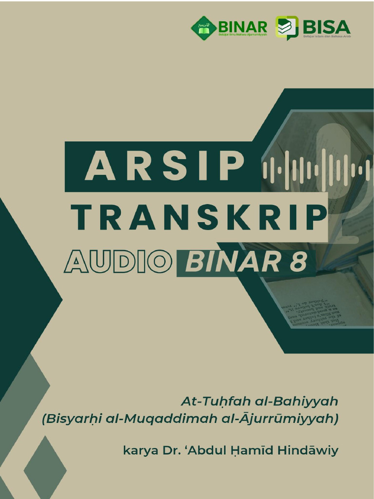 Materi BINAR 8: Pengertian Kalam | PDF
