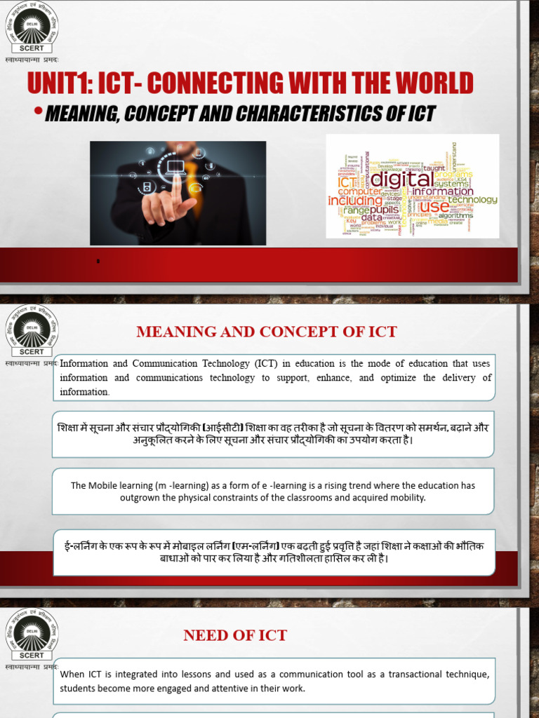 1.1 Ict Concept and Characteristics 1 | PDF