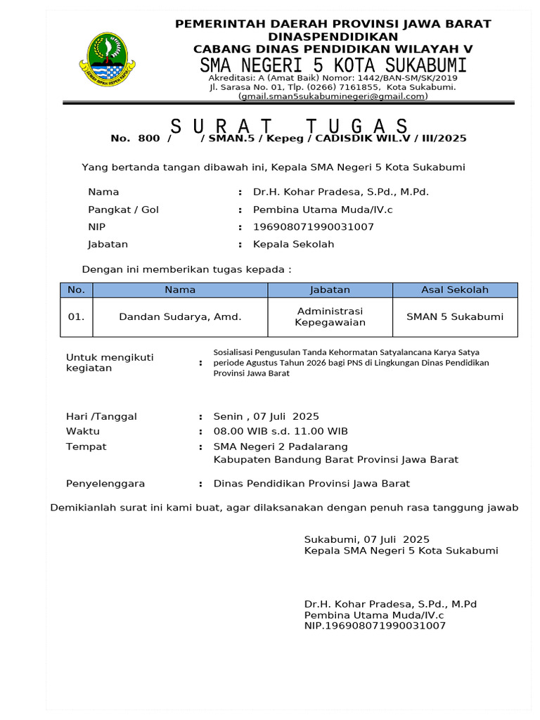 1.Danur-Surtug 7 Juli 2025 | PDF